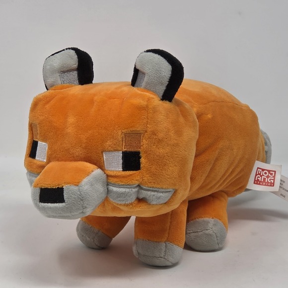 Minecraft | Toys | Minecraft Fox Plush 2 Mattel Minecraft Character ...